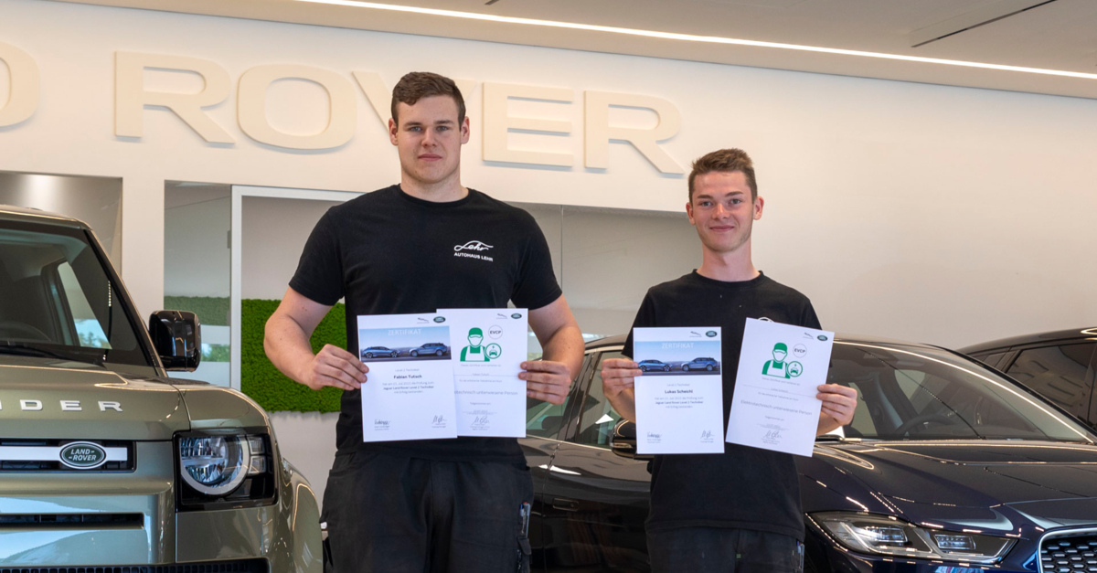 Ausbildung zum Land Rover Level-2-Techiker | Autohaus Lehr